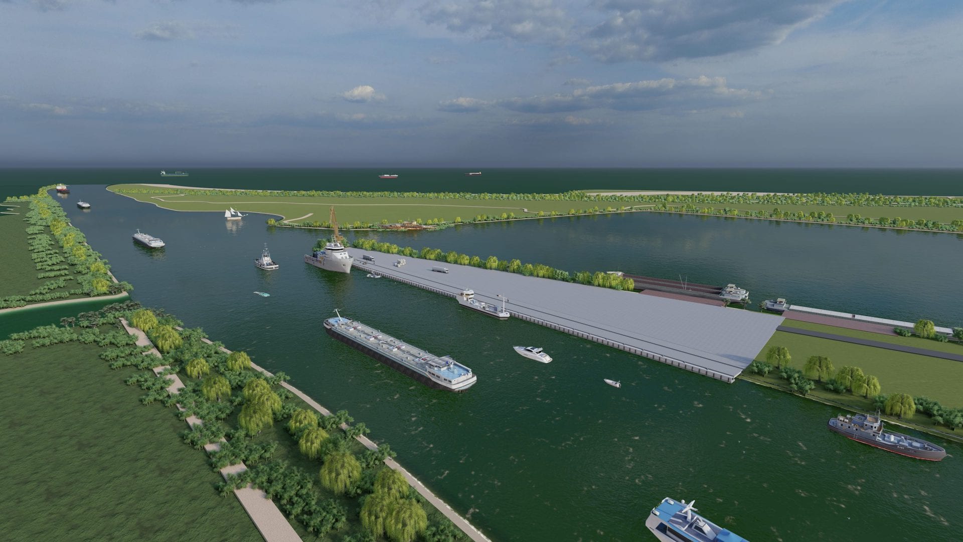 Sulina Port – quay modernization – Consitrans